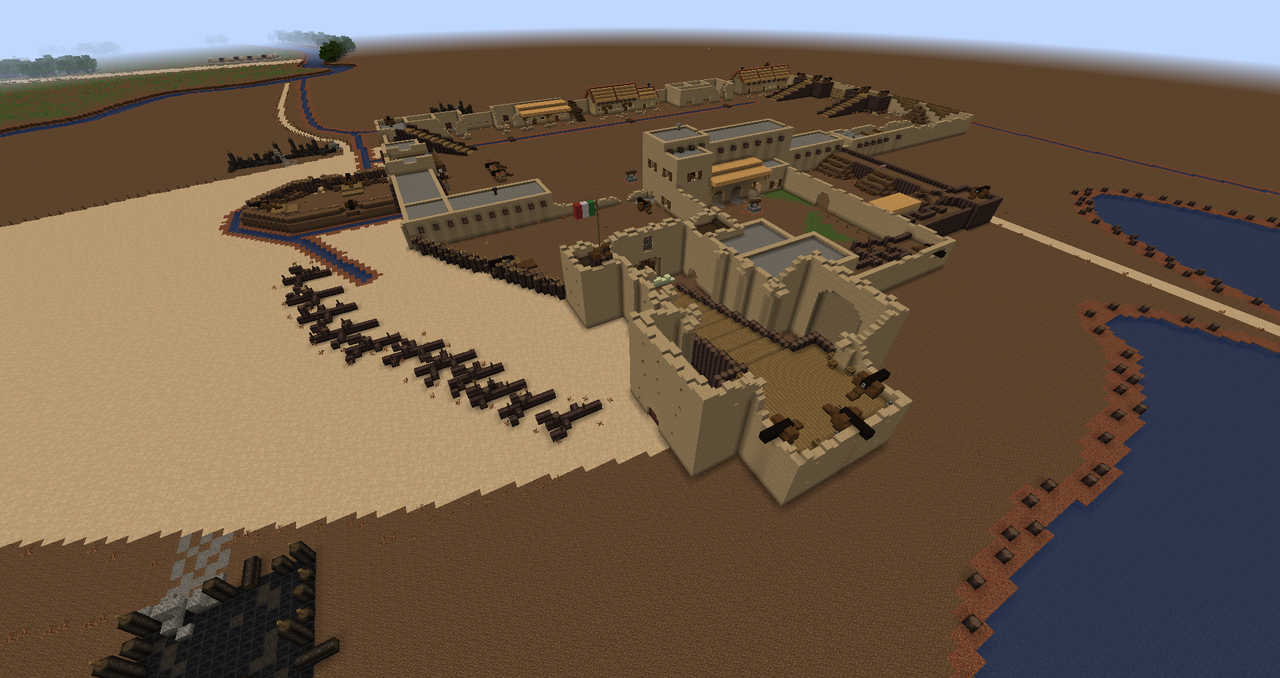 The Alamo (1836) Minecraft Map
