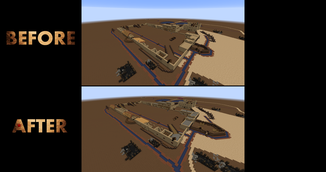 The Alamo (1836) Minecraft Map