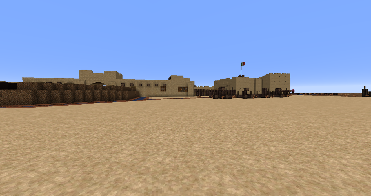 The Alamo (1836) Minecraft Map