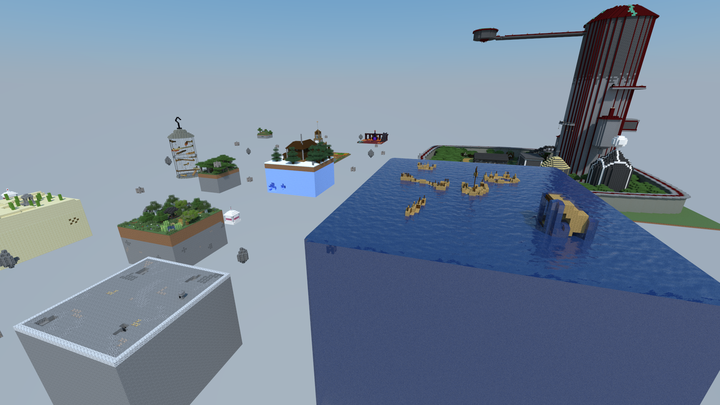 The Shattered Islands Minecraft Map