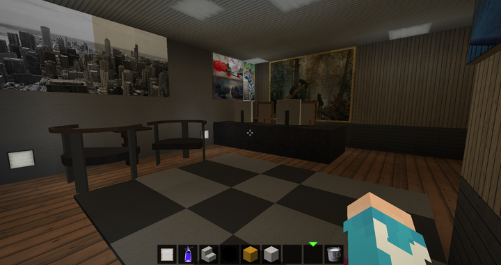 Greenwood Recording Studio (Fictional) Minecraft Map