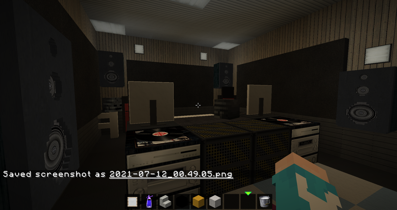 Greenwood Recording Studio (Fictional) Minecraft Map