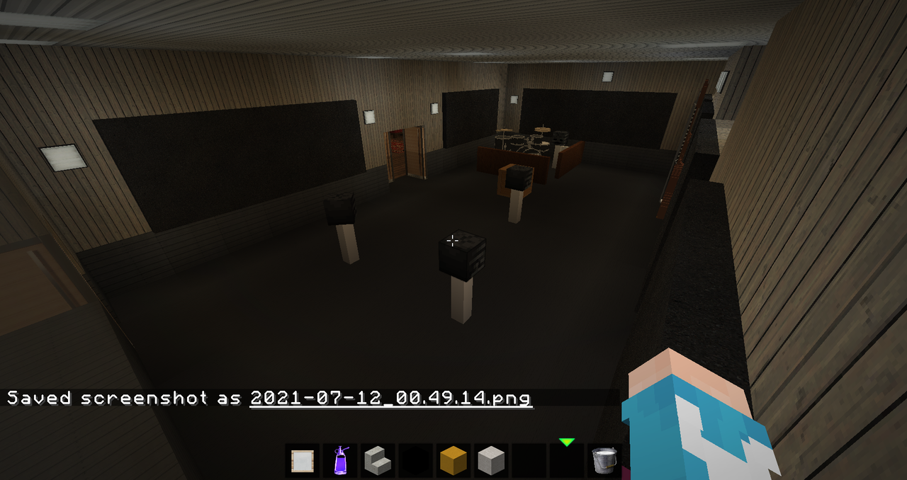 Greenwood Recording Studio (Fictional) Minecraft Map