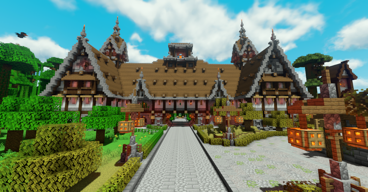 Mittelalter Torhaus Minecraft Map