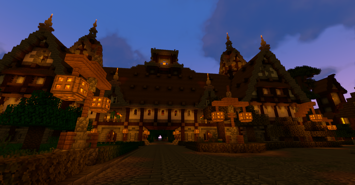Mittelalter Torhaus Minecraft Map