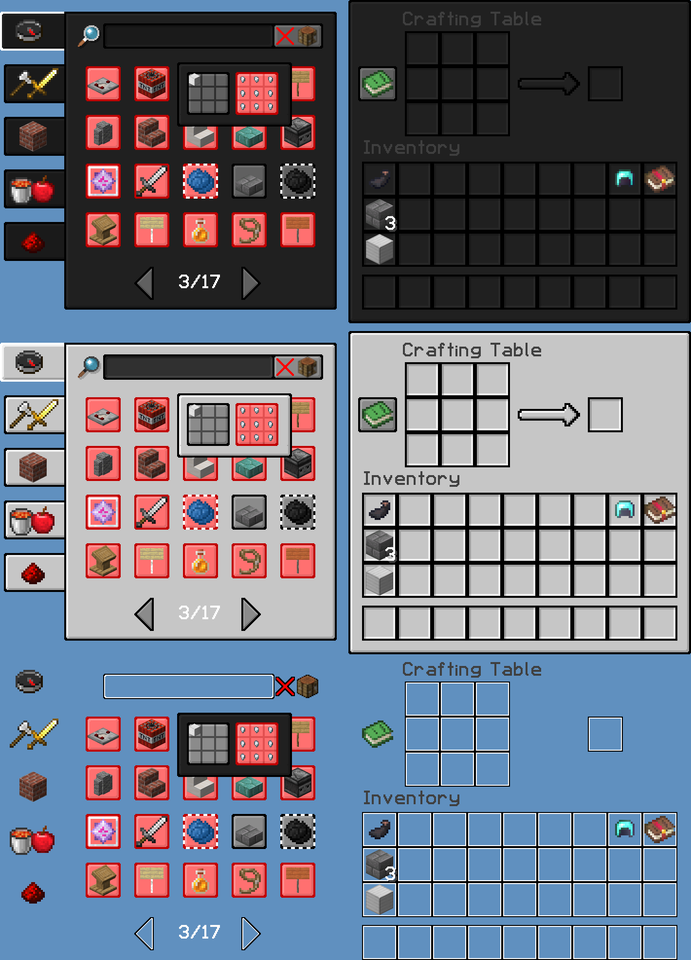 Caguicai (Color And GUI Consistency And Ideas) Minecraft Texture Pack