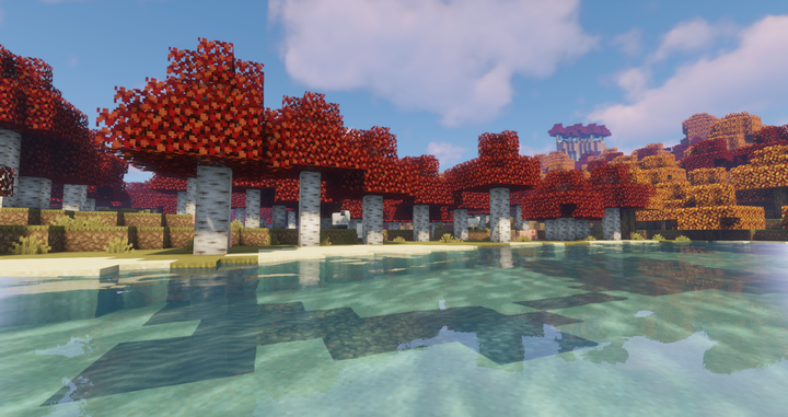 Jicklus 1.17 [ORANGE AUTUMN ADDON] Minecraft Texture Pack