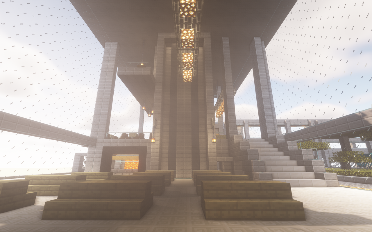 Cruise Ship Terminal Minecraft Map