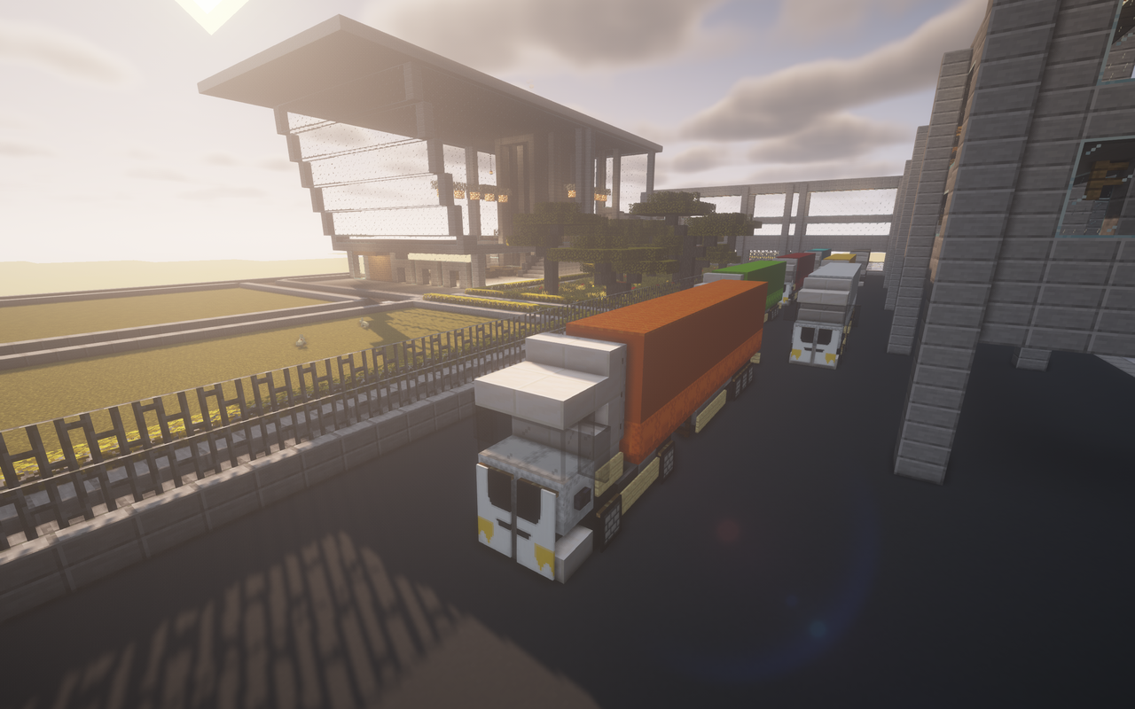 Cruise Ship Terminal Minecraft Map