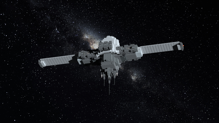 DSCS0-Poh 21R Comm Satellite Minecraft Map