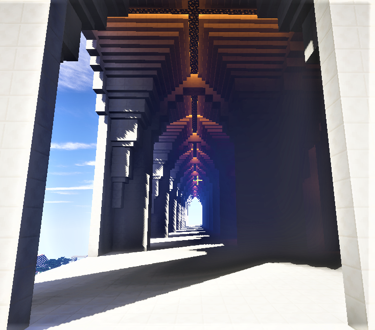 Square colosseum of Rome - palace of italian civilization Minecraft Map