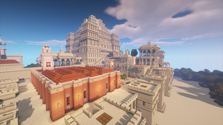 Persian Palace-City Minecraft Map