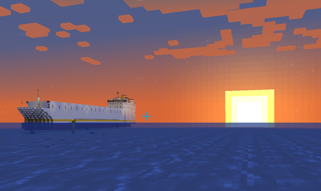 RO/RO Transfer Ferry Minecraft Map