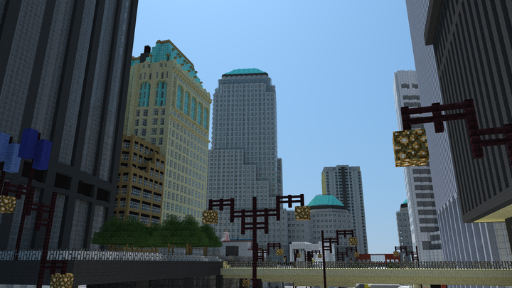 1:1 Manhattan 2001, (World Trade Center). [ON HOLD] Minecraft Map