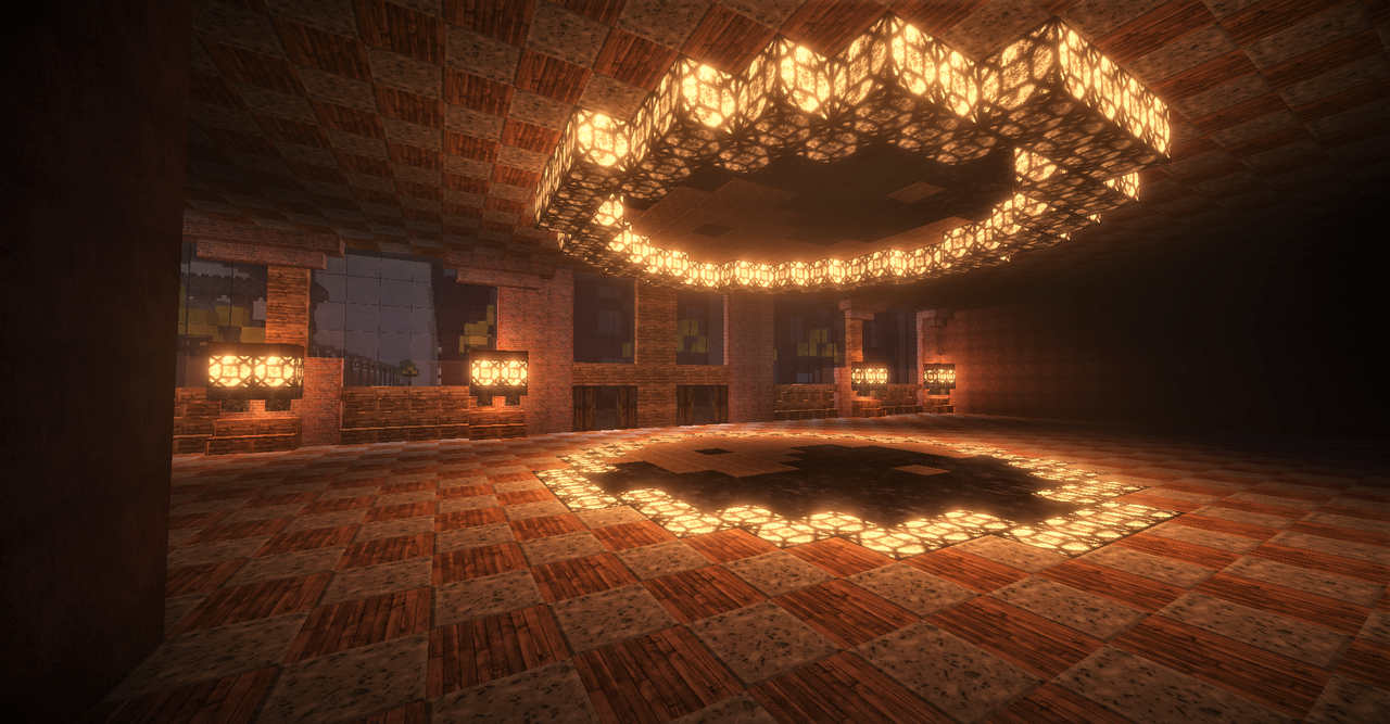 warrior's building (neomedieval+Chicago style architecture) Minecraft Map