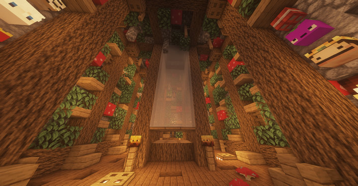 Cave Base/Storage Minecraft Map