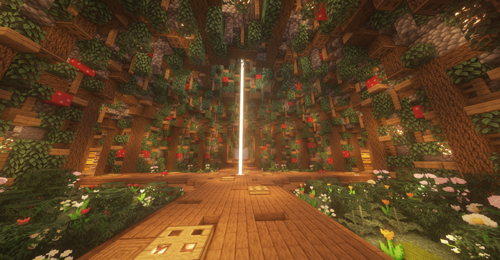 Cave Base/Storage Minecraft Map