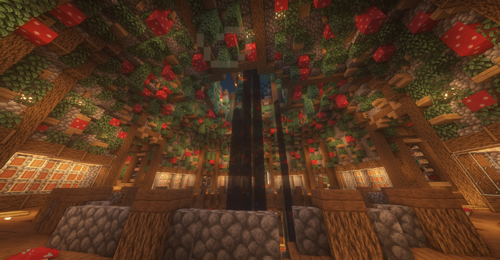 Cave Base/Storage Minecraft Map