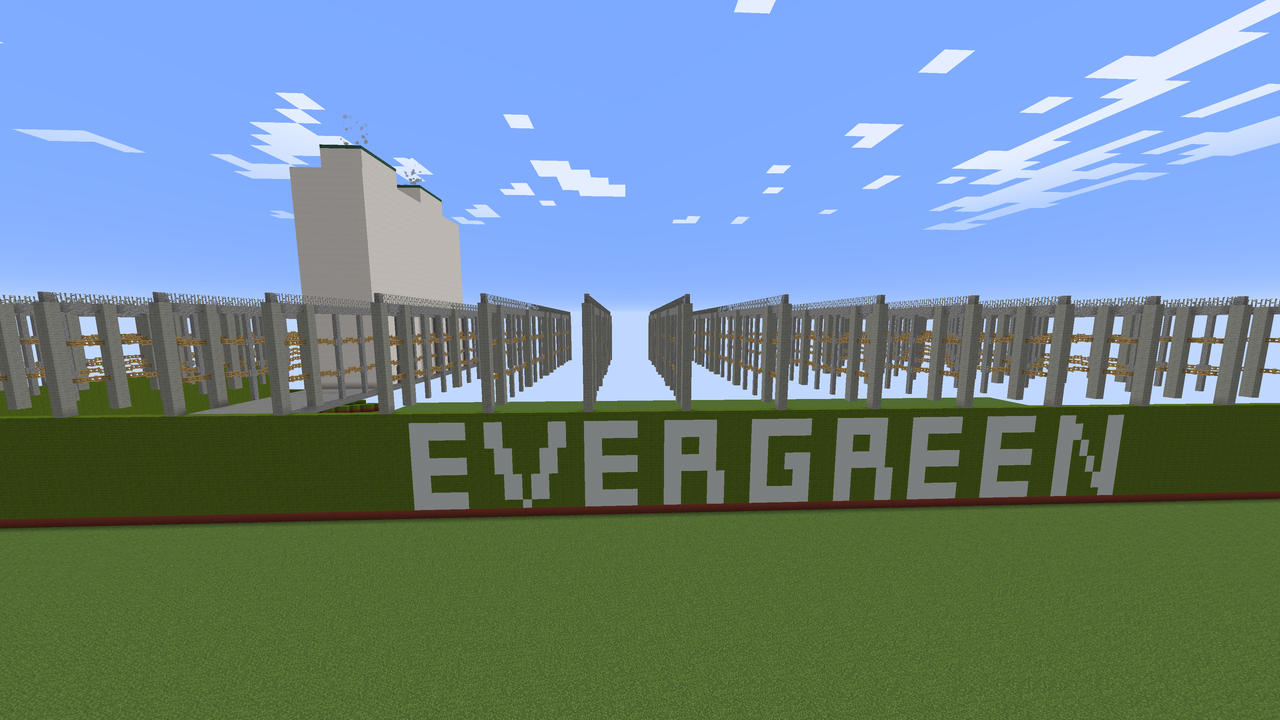 Ever Ace - Evergreen 1:1 Minecraft build Minecraft Map