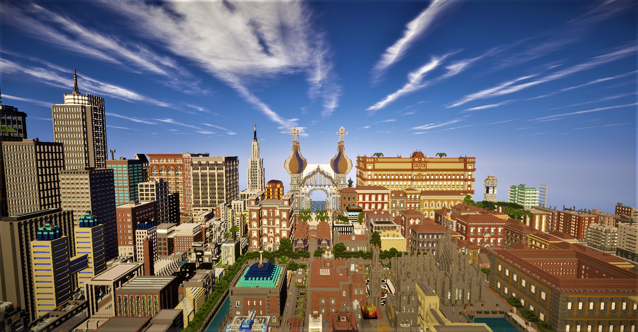 Russian gallery Minecraft Map