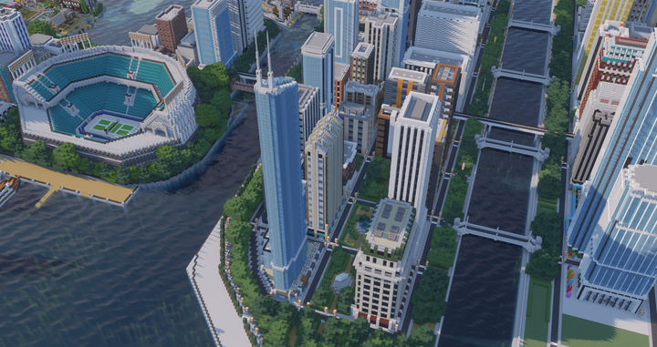 City of Atheria Minecraft Map