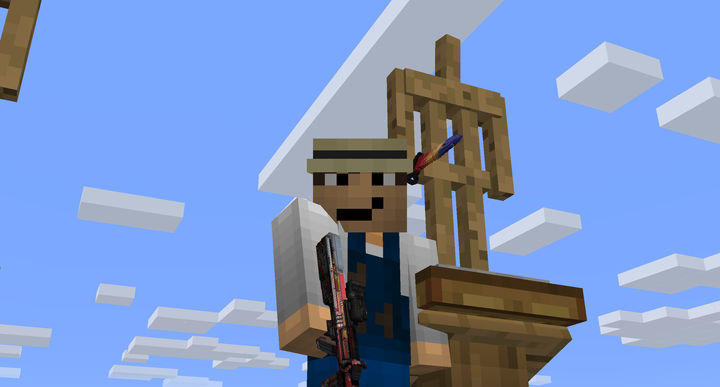 CS:GO 3D Resource Pack 1.17.1 (V2.4) Minecraft Texture Pack