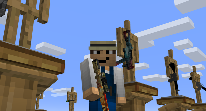 CS:GO 3D Resource Pack 1.17.1 (V2.4) Minecraft Texture Pack