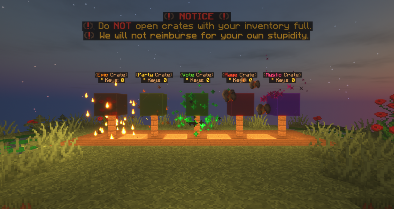 Void Rage (1.7.x-1.17.x) Minecraft Server