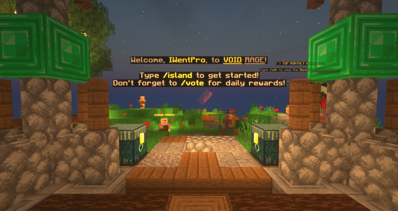 Void Rage (1.7.x-1.17.x) Minecraft Server