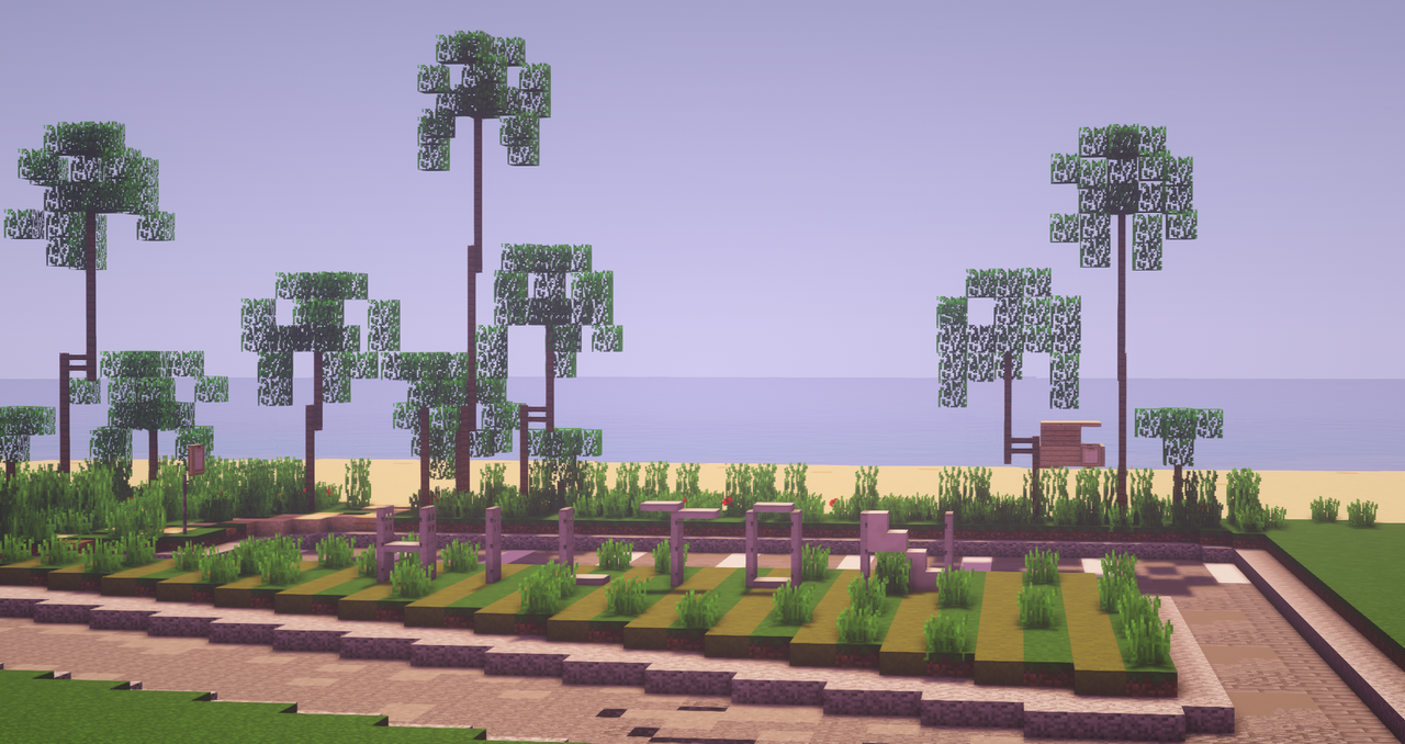 Beach Town Minecraft Map