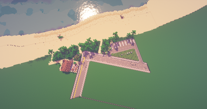 Beach Town Minecraft Map