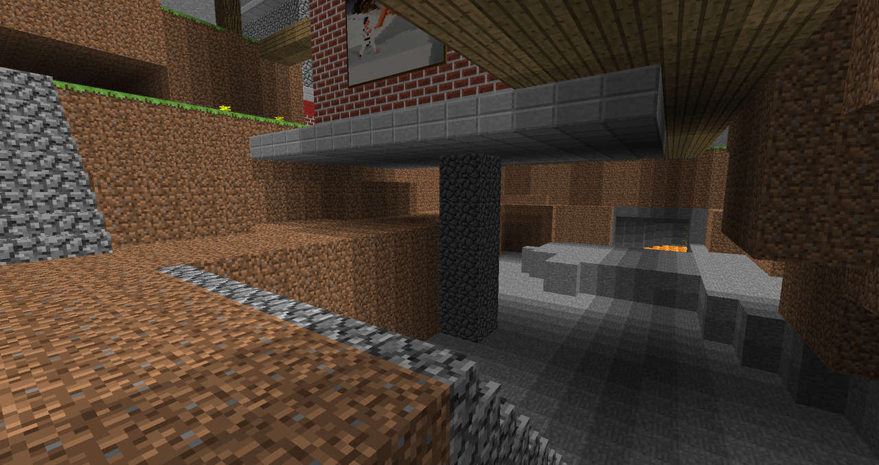 Minepit [TF2 map recreated in Minecraft] Minecraft Map