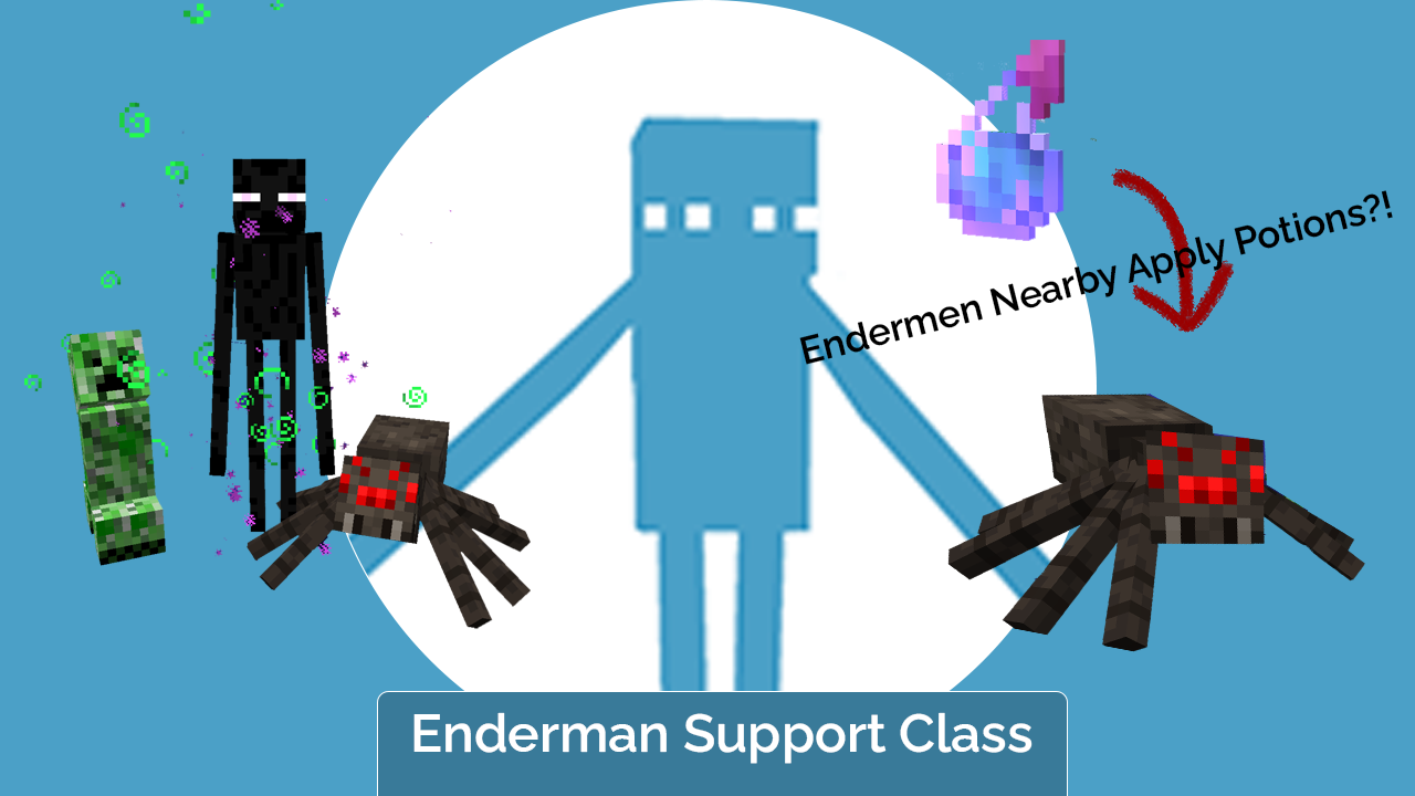 Enderman Support Class - Gamemode 4 Module Minecraft Data Pack
