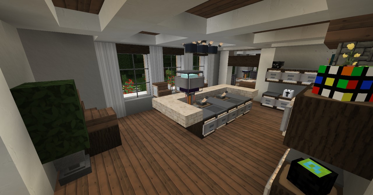 Craftsman Mansion Minecraft Map