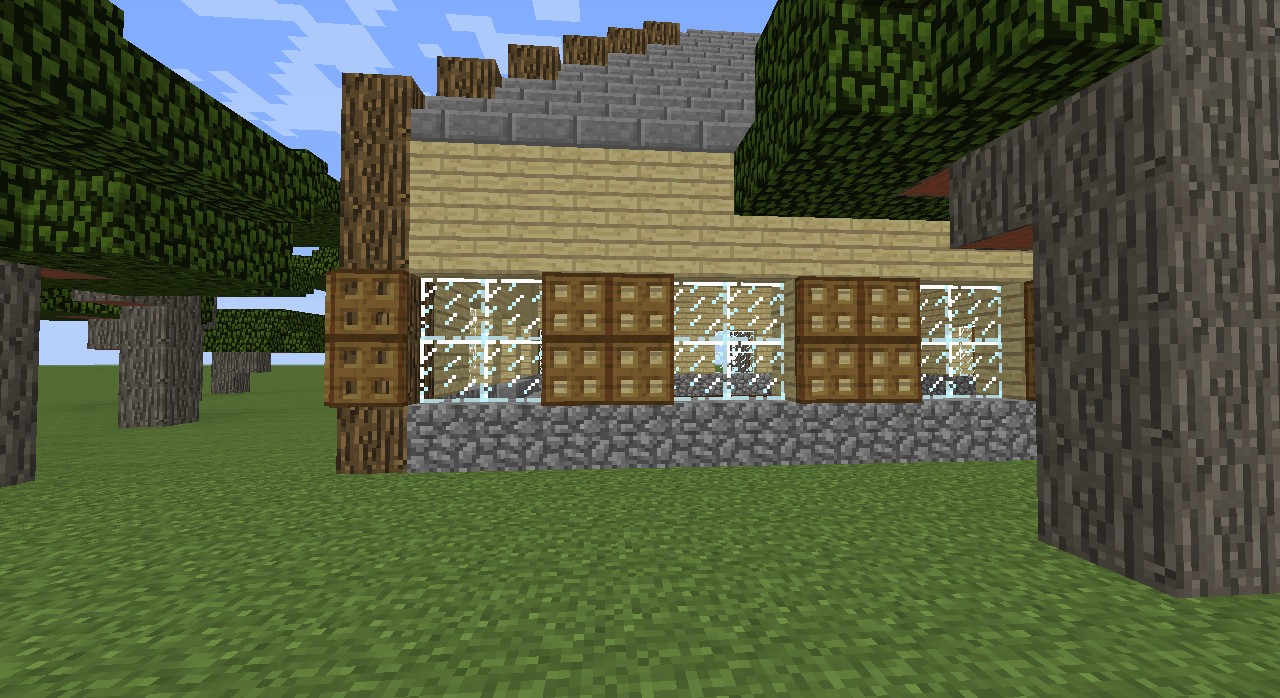 Modern-ish House Minecraft Map