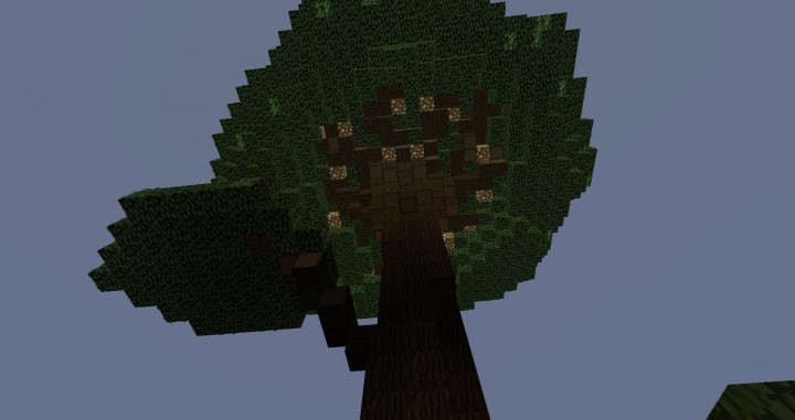 Regular Tree and First Tree I've Ever Made. Minecraft Map