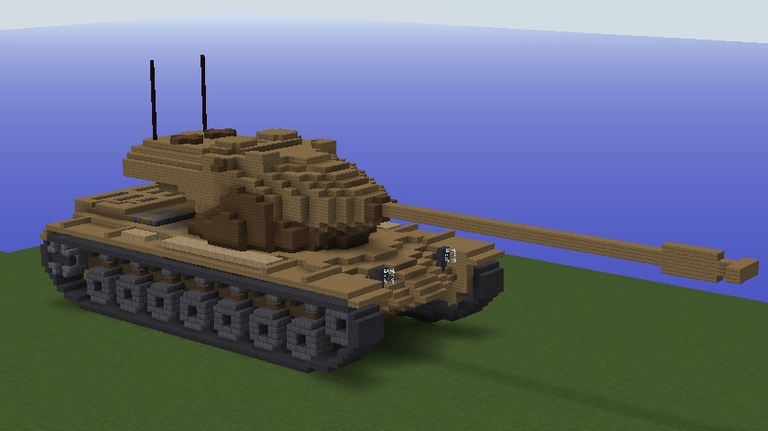 T-58 Heavy Tank Minecraft Map