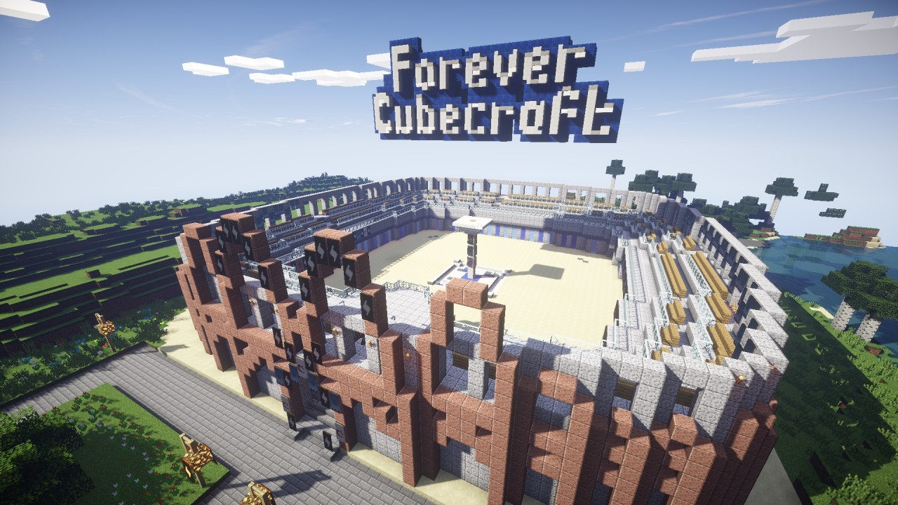 Forever CubeCraft 1.8 SMP & PVP w/ Plugins! Minecraft Server