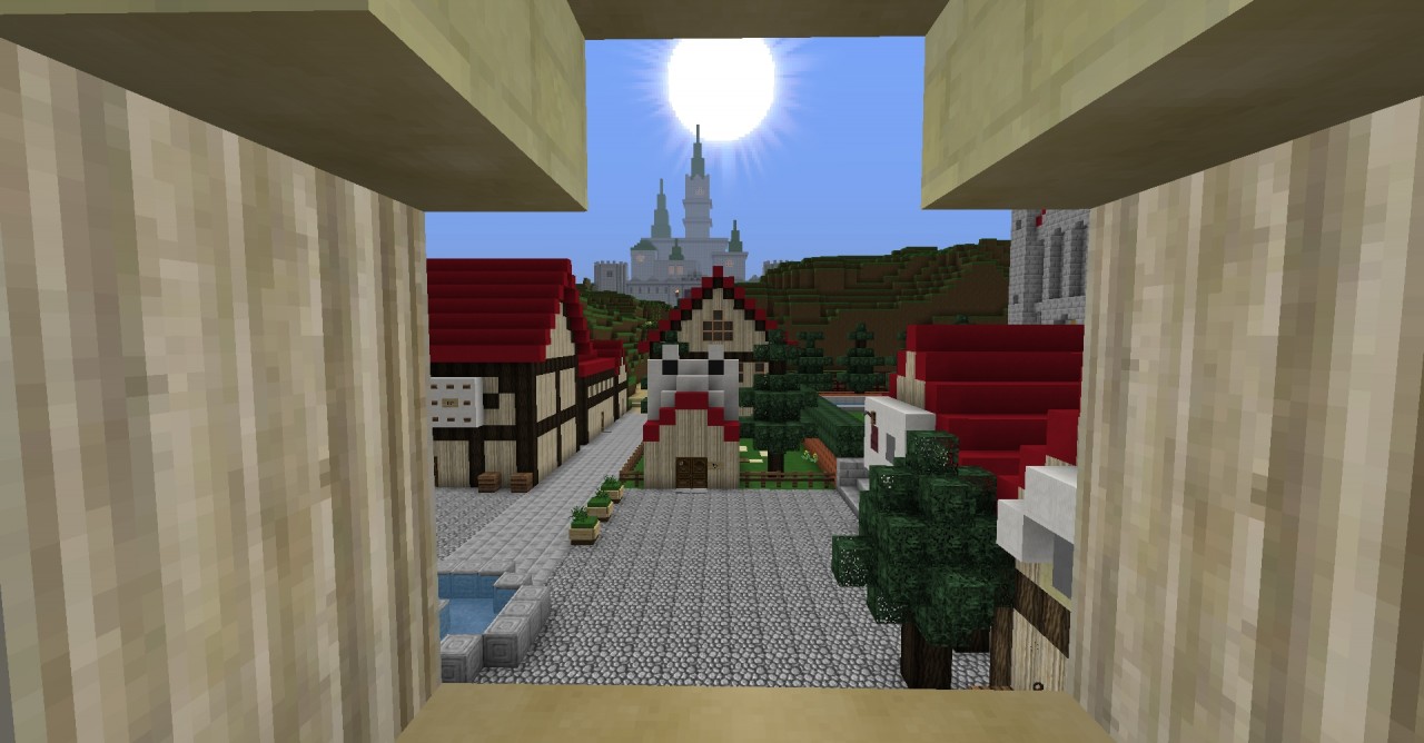 Hyrule Castle (Zelda Ocarina of Time) Minecraft Map