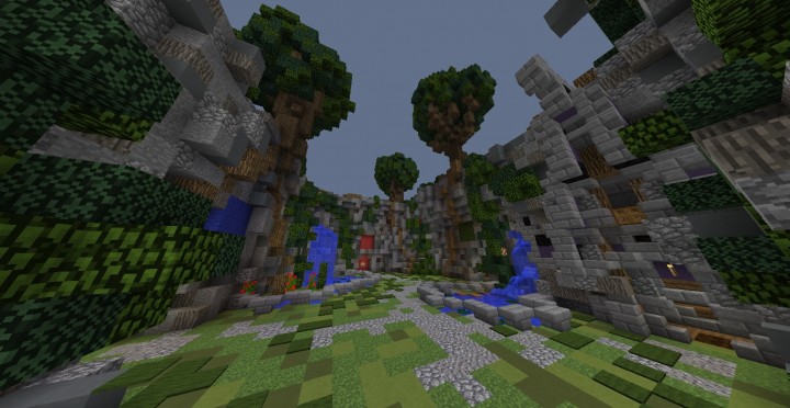 Fantasy Spawn Minecraft Map