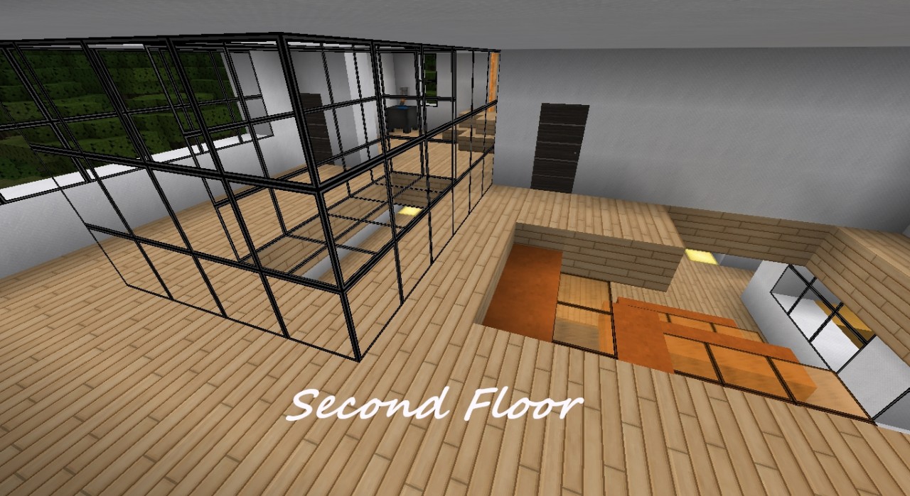 Modern House Minecraft Map