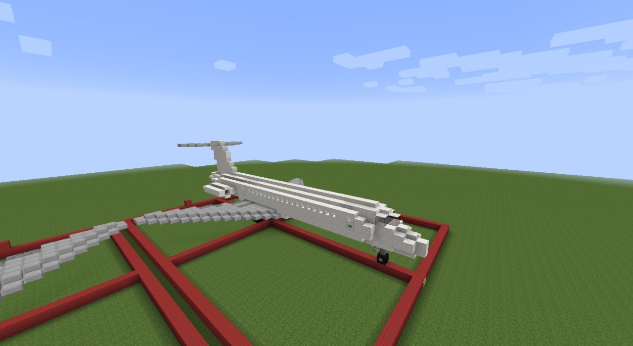 McDonnell Douglas MD-80 [8 Liveries] Minecraft Map