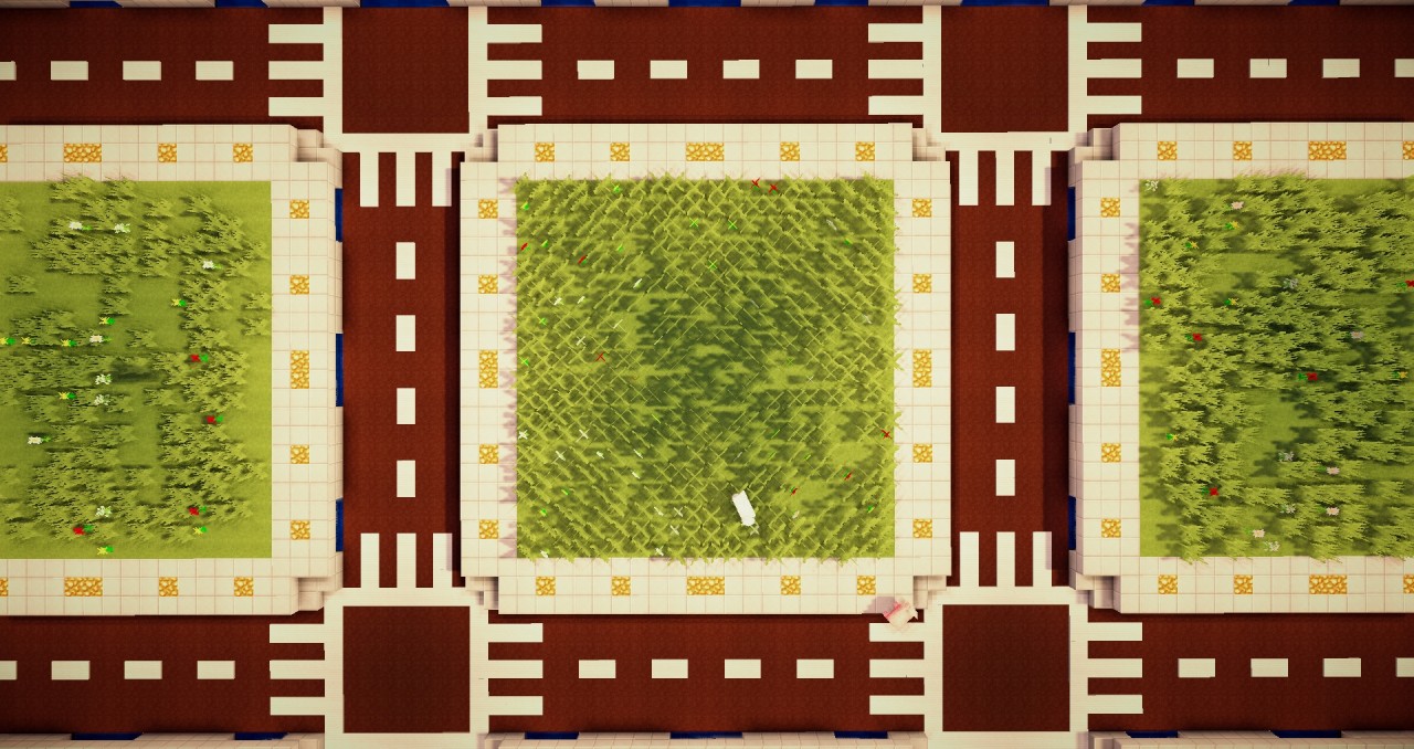 200 Plot Map Download (Different Sizes & Parks) 20x20 & 30x30 Minecraft Map