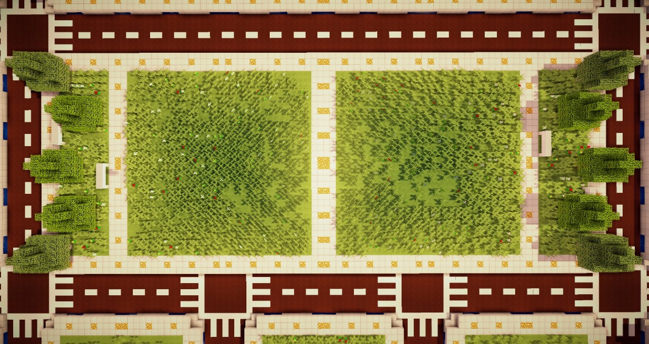 200 Plot Map Download (Different Sizes & Parks) 20x20 & 30x30 Minecraft Map