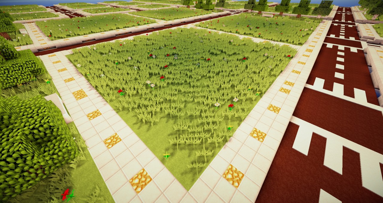 200 Plot Map Download (Different Sizes & Parks) 20x20 & 30x30 Minecraft Map
