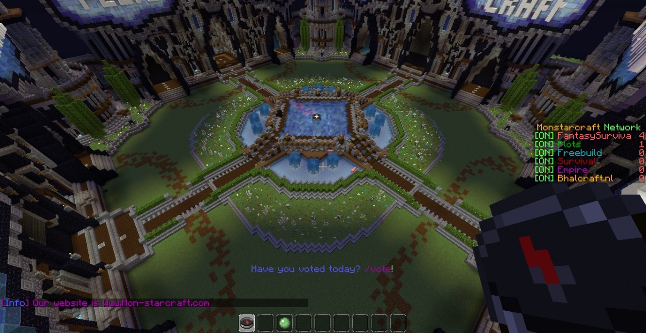 Mon-starcraft.com | Hub Minecraft Map