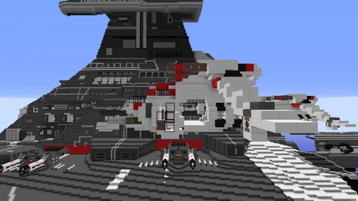 LAAT/i Ship Star Wars Minecraft Map