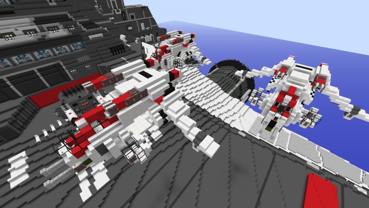LAAT/i Ship Star Wars Minecraft Map