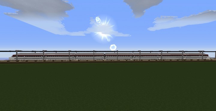 Bolt-1000 | High Speed Train | CB Rail Minecraft Map
