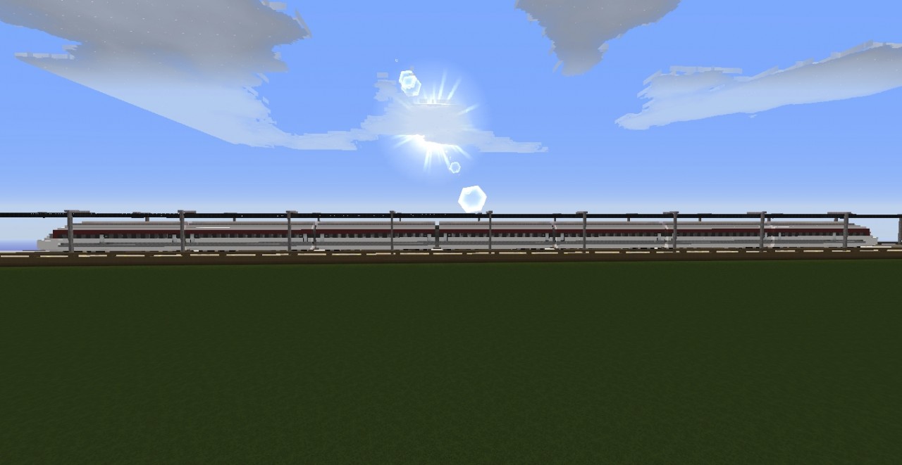 Bolt-1000 | High Speed Train | CB Rail Minecraft Map